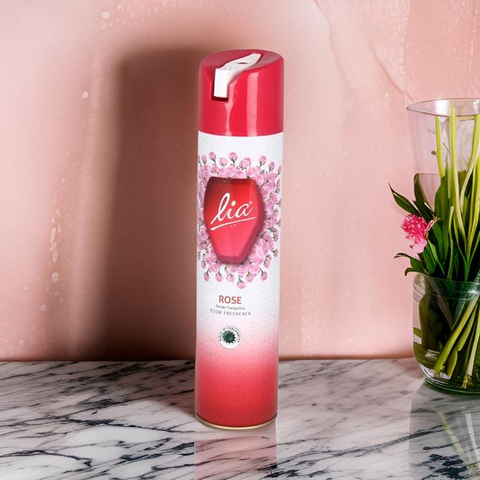 AM0699 Lia Home Air Ffreshener Spray Rose 224ml Amd Deodap