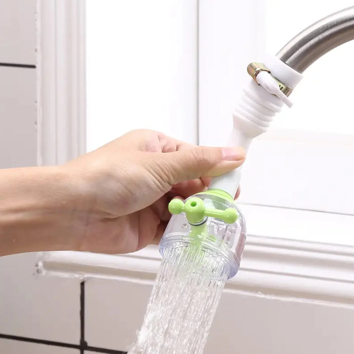 6880 FAUCET CAN ROTATE 360 DEGREE SHOWER HEAD ANTI SPATTERING WATER-SA ...