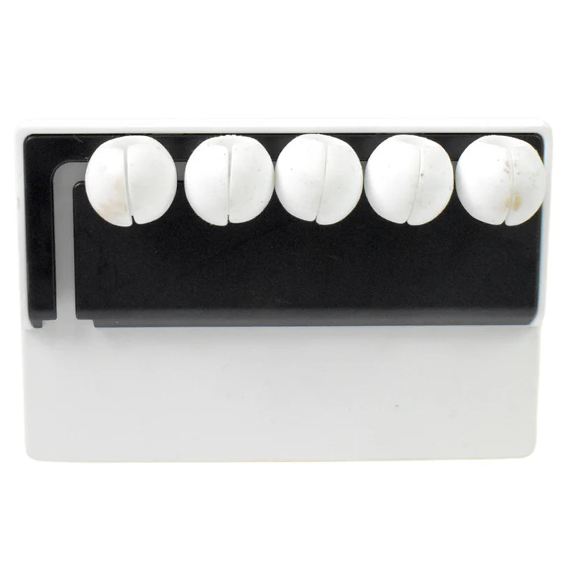 14014 5 Slots Adhesive Desk Cable Cord Holder for Charging Cable (1 Pc ...