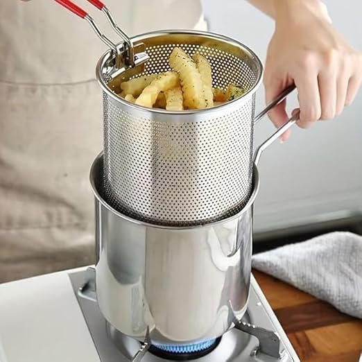 12026 Stainless Steel Deep Frying Pot – Amd-Deodap