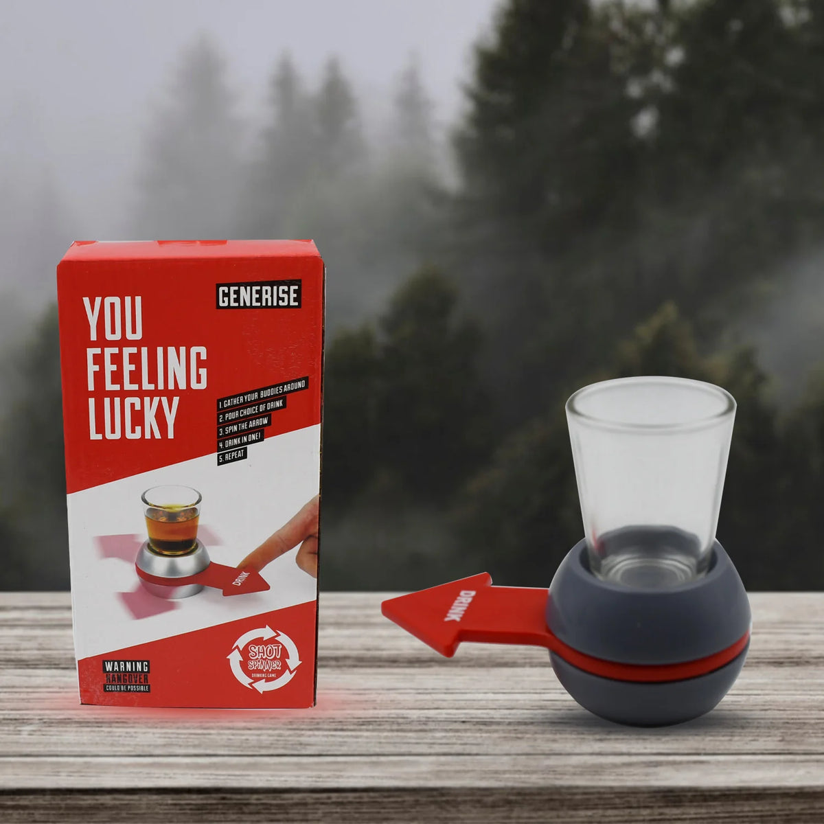 7551 SHOT SPINNER SPIN THE SHOT FUN DRINKING GAME SPIN SHOT GAME PARTY ...