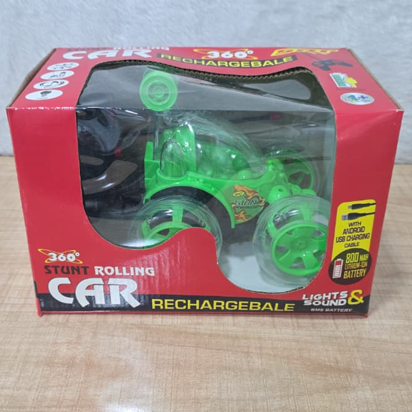 AM6456 Rechargeable 360° Rotating & Rolling Stunt Car – Amd-Deodap