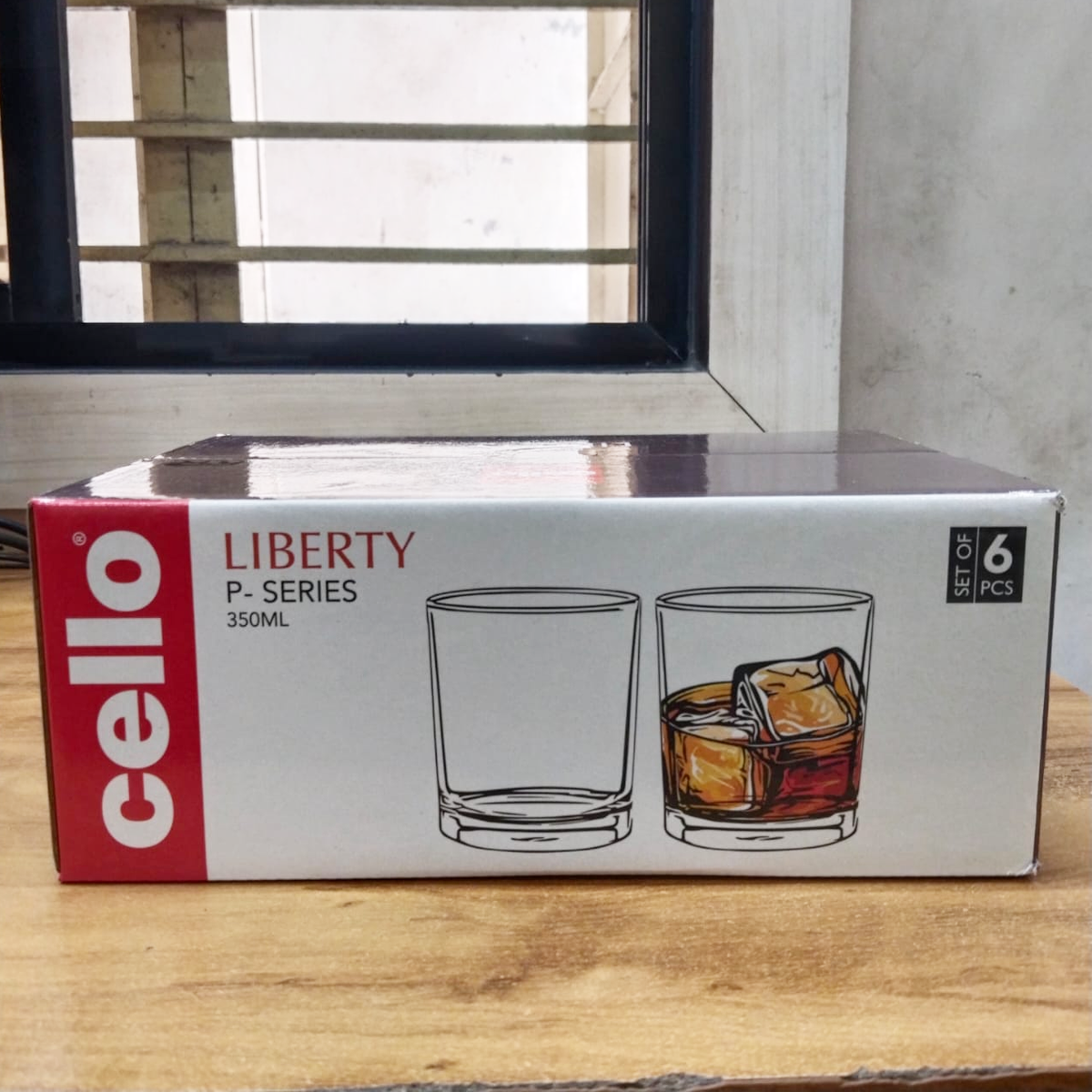 AM5688 Cello liberty glass tumbler 350ml -6pcs set – Amd-Deodap