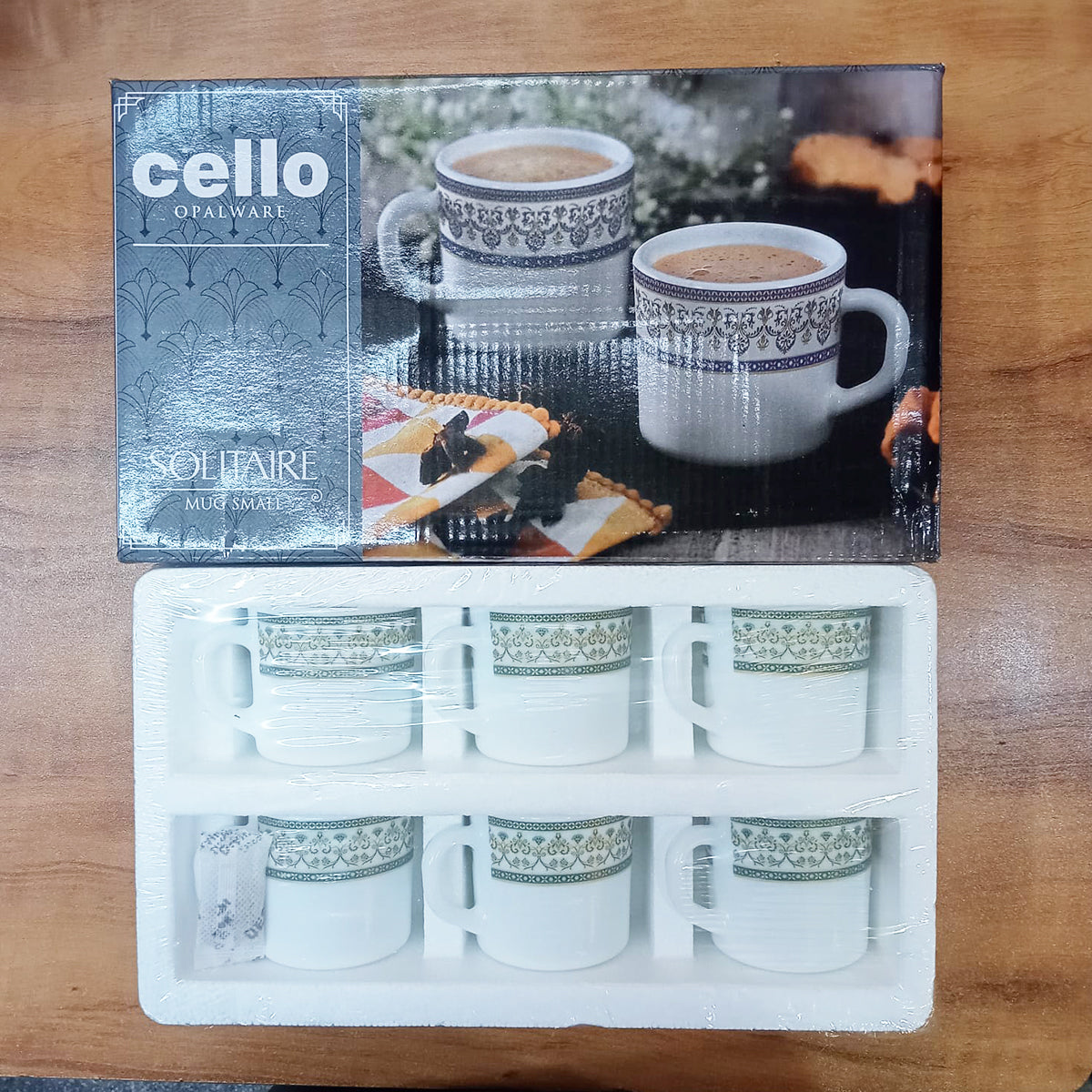 AM5673 Cello Solitaire Premium Multi-Design Mug 10cl - 6pcs set – Amd ...