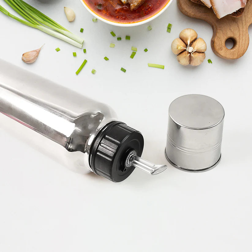 11542 Apex Pro Stainless Steel Oil Pourer – 750ml (1 Pc) – Amd-Deodap