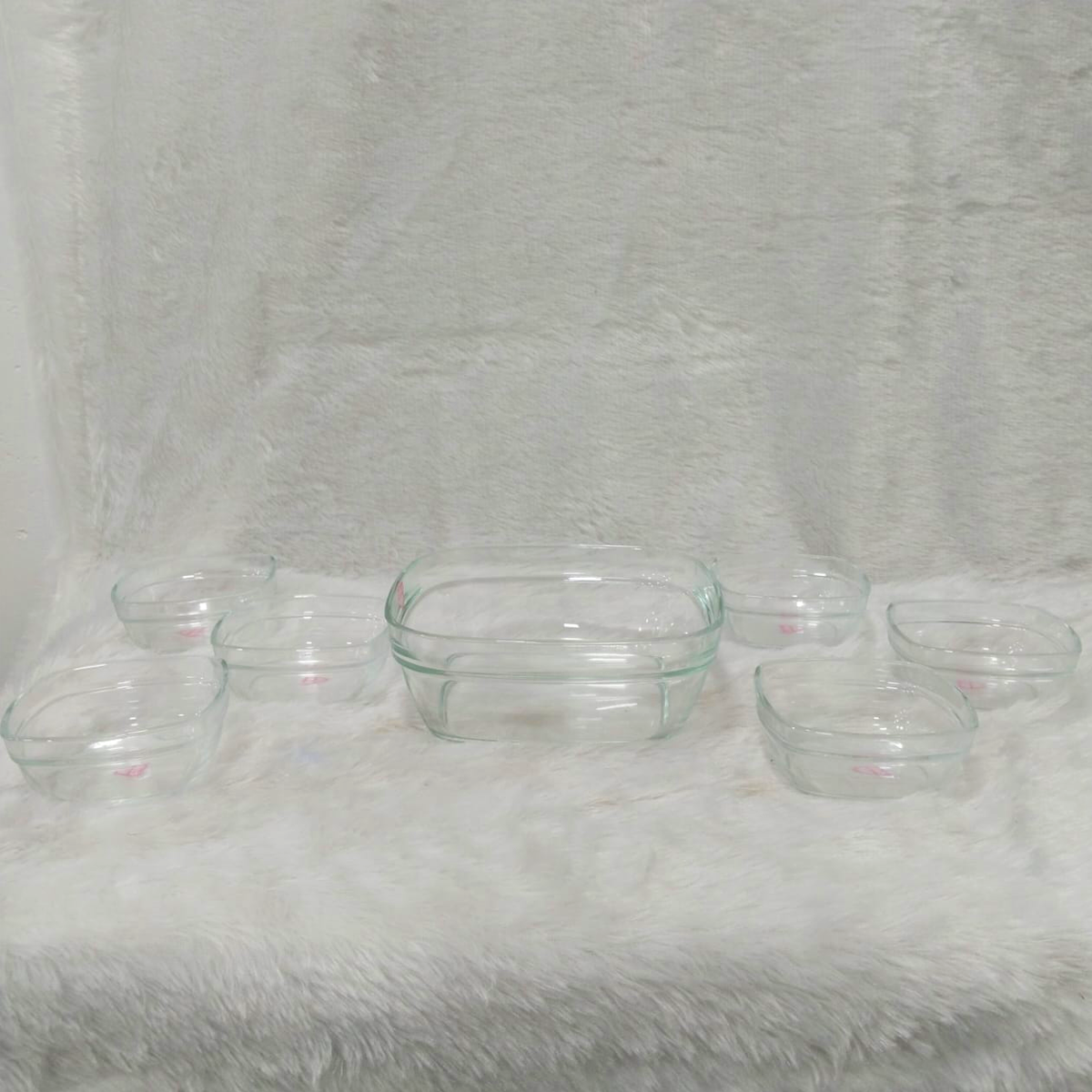Di0369 Cello Glassware Nadir Pudding Set – 7 Pcs – Amd-Deodap