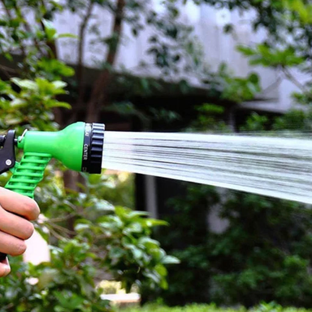 0477 Plastic Garden Hose Nozzle Water Spray Gun Connector Tap Adapter ...