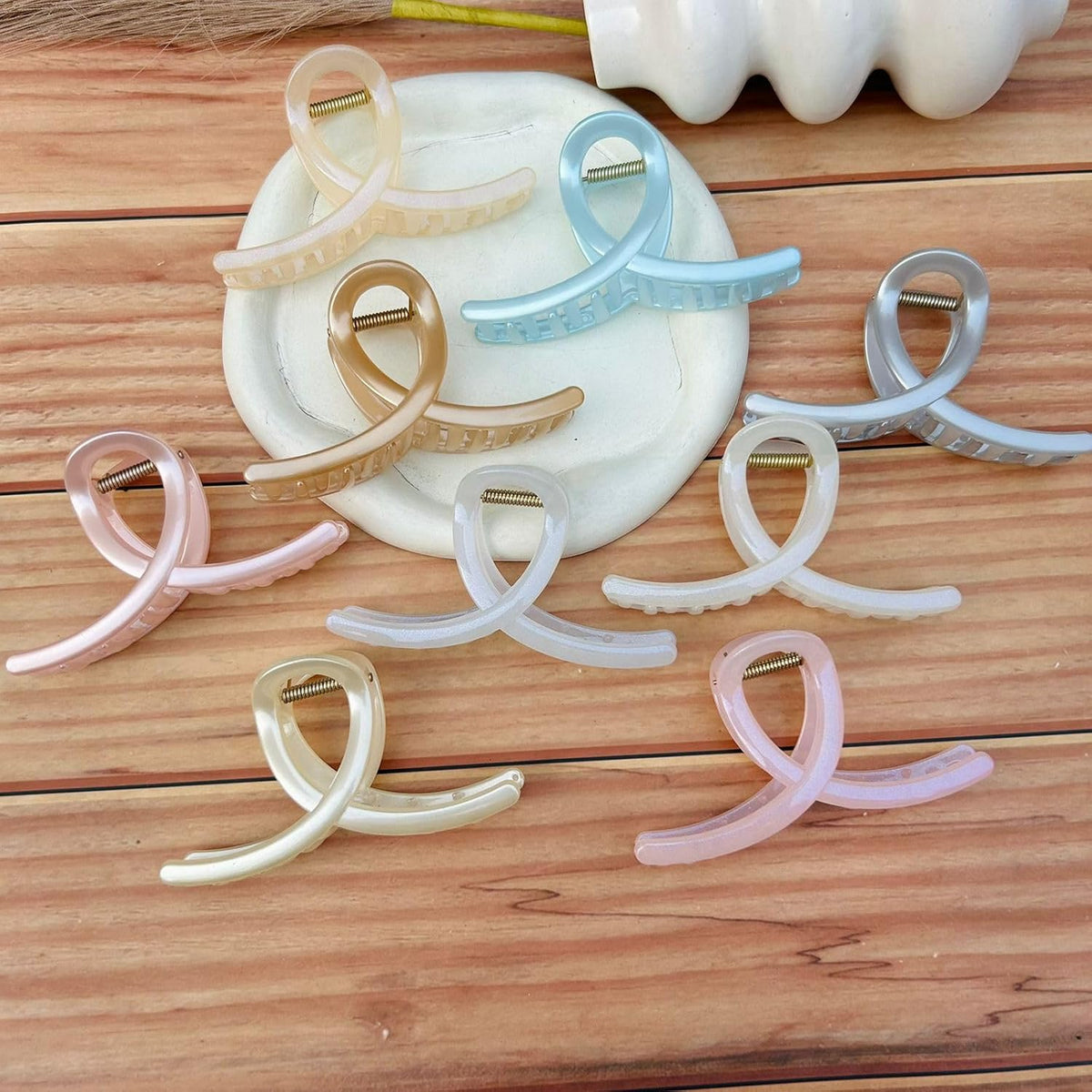 AM1272 Hair Claw Clips Large Butterfly Clip for Women (1Pcs) – Amd-Deodap