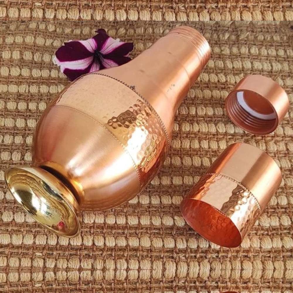 3460 Pure Copper Water Storage Purpose with Inbuilt Glass Joint Free 9 ...