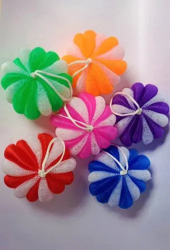 3743 Lotus Bath Loofah Shower Puff Sponge Shower Loofahs Pouf Ball (pa ...