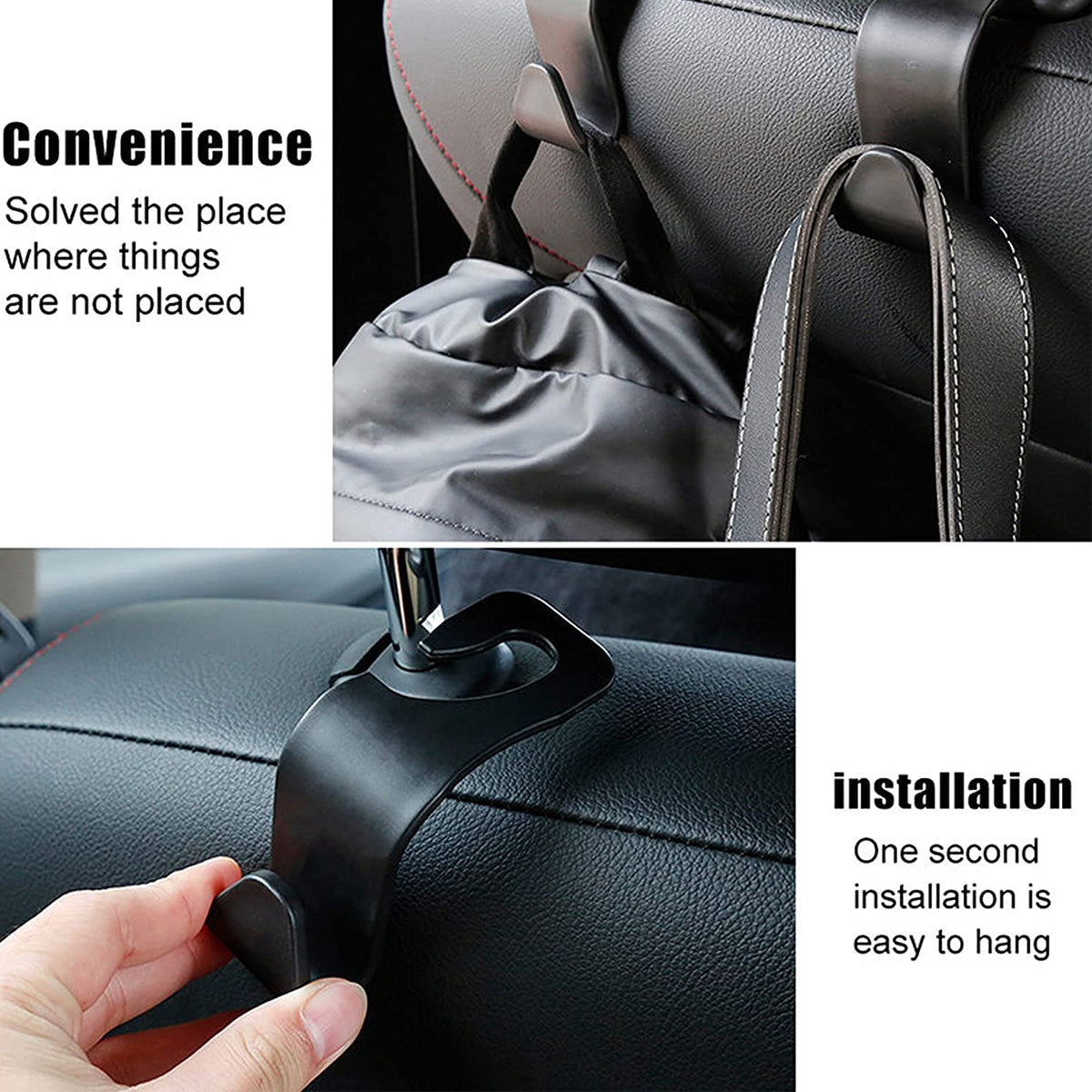 9005 Car Backrest Hanger and backrest stand for giving support and sta ...