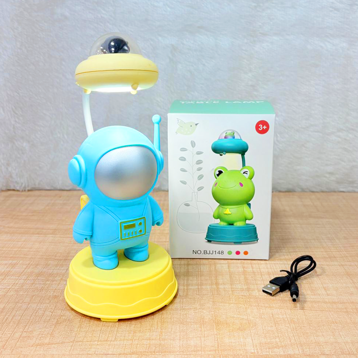 TM0092 Mix-Design Rechargeable Cartoon Animal Table Lamp with Integrat ...