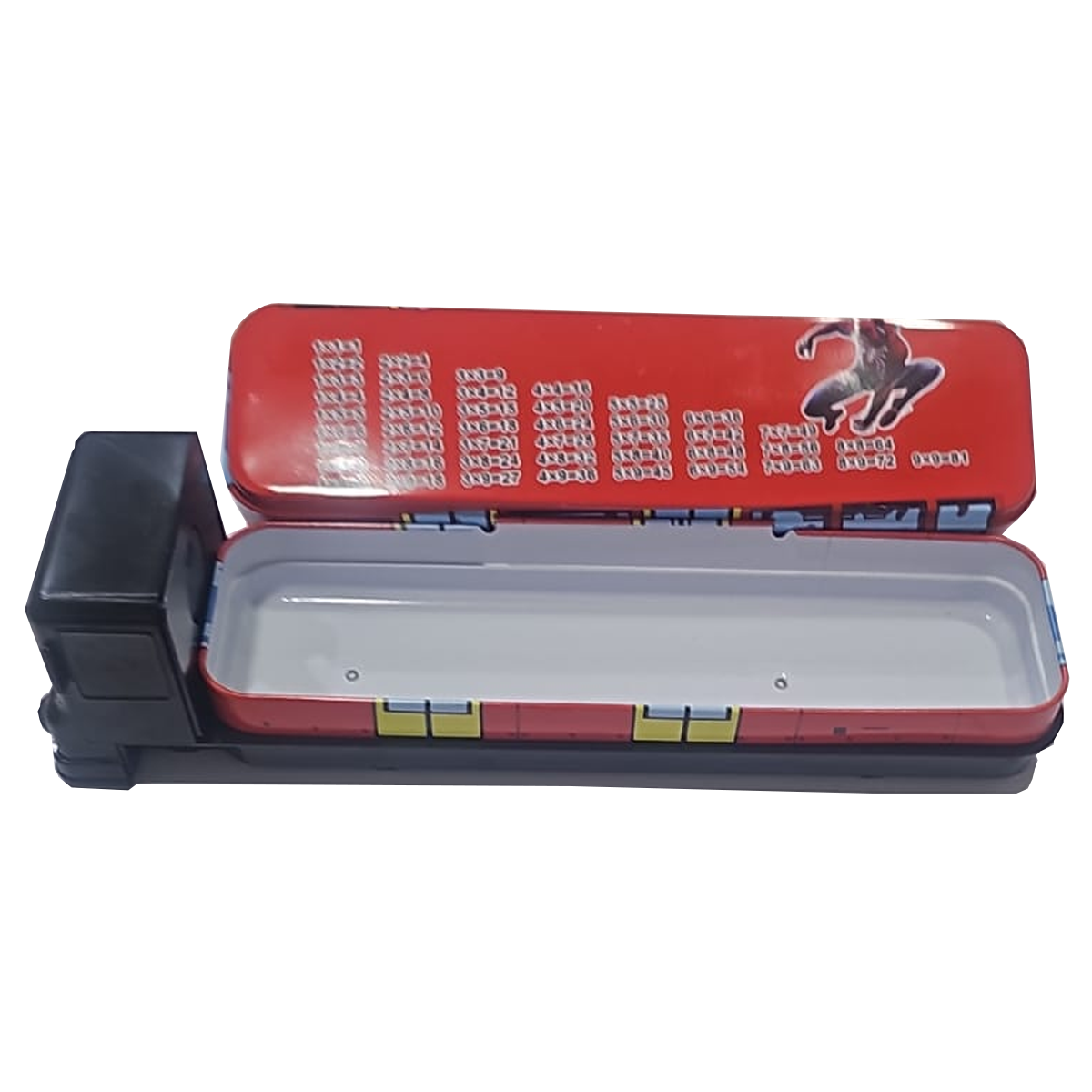 AM0460 Pencil Box Cartoon Printed School Bus Metal – Amd-Deodap