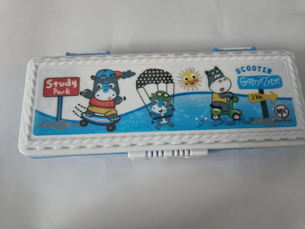3841 Cartoon Printed Genius Pencil Box – Amd-Deodap