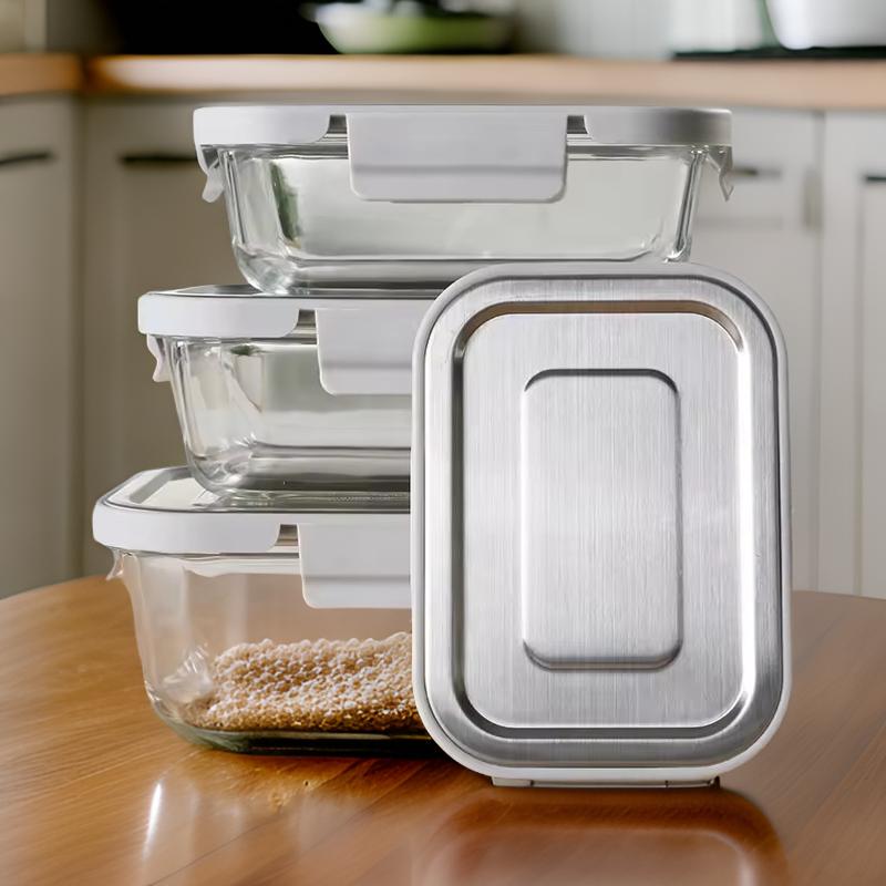 AM2033 Cello Steel-O Fresh Borosilicate Rectangle Container 640ml – Amd ...