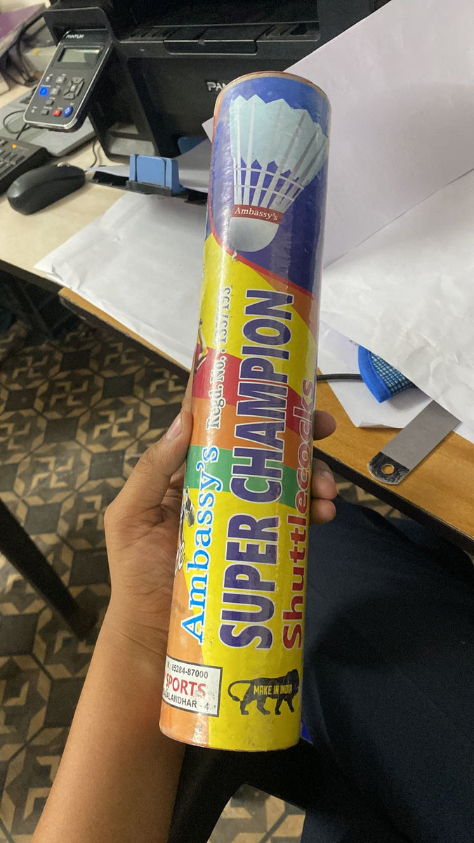 AM0025 Badminton Shuttlecock (Super Champion) – Amd-Deodap