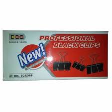 AM2138 Mini Black Clip 12Pcs Binder Clip 25mm – Amd-Deodap
