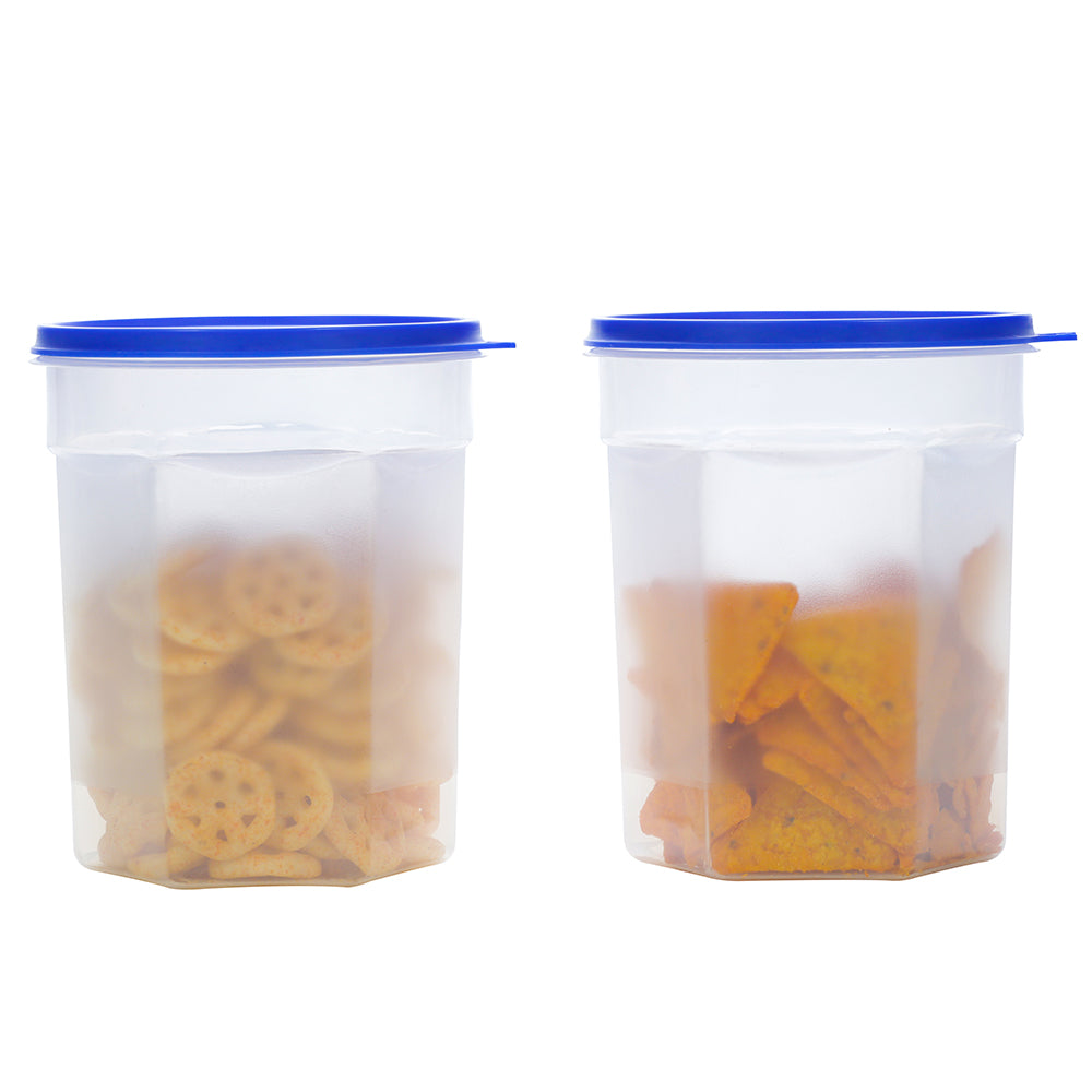 3810 Magnum Hexa Grocery Container 1800 ml Set of 2 – Amd-Deodap