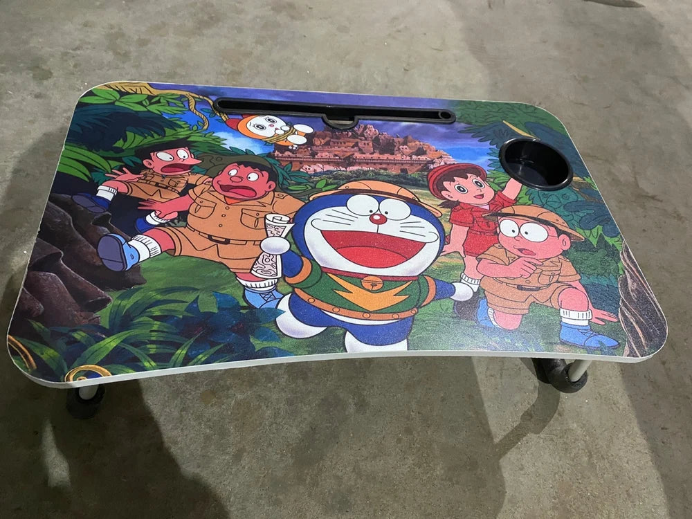 7858 FOLDABLE BED STUDY TABLE PORTABLE MULTIFUNCTION LAPTOP TABLE LAPD ...