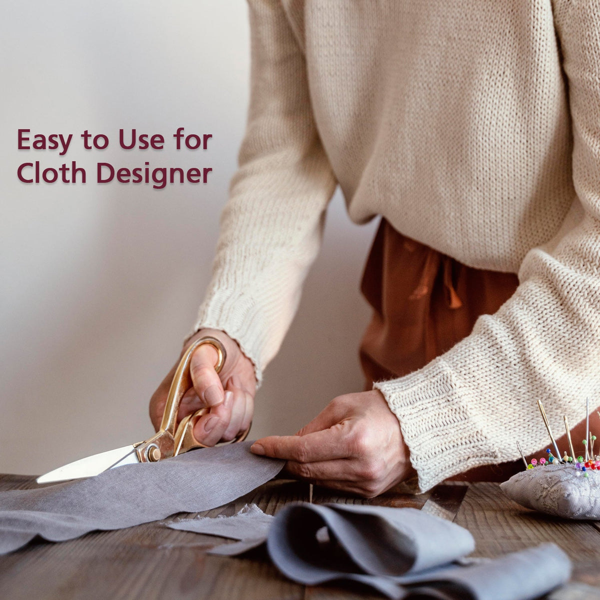 1543 Stainless Steel Tailoring Scissor Sharp Cloth Cutting for Profess ...